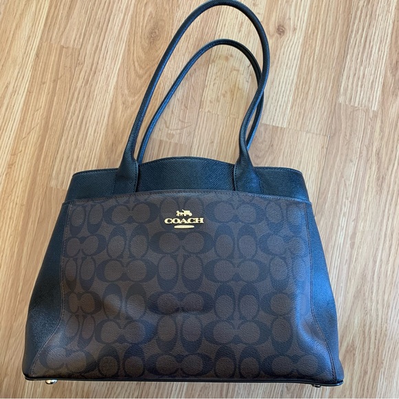 Coach | Bags | Brown Coach Purse Handbag | Poshmark